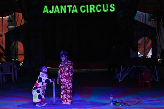 Jokers Seen Performing Their Act Circus Editorial Stock Photo - Stock ...