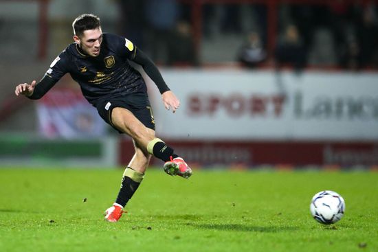 Crewe Alexandra Midfielder Callum Ainley 11 Editorial Stock Photo ...