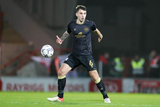 Crewe Alexandra Defender Luke Offord 6 Editorial Stock Photo - Stock ...