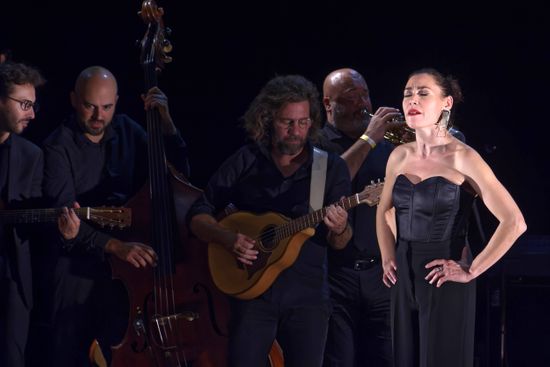 Olivia Ruiz Concert Jacques Carat Cachan Editorial Stock Photo - Stock ...