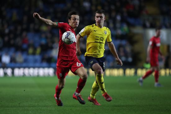 George Marsh Afc Wimbledon Battles Possession Editorial Stock Photo ...