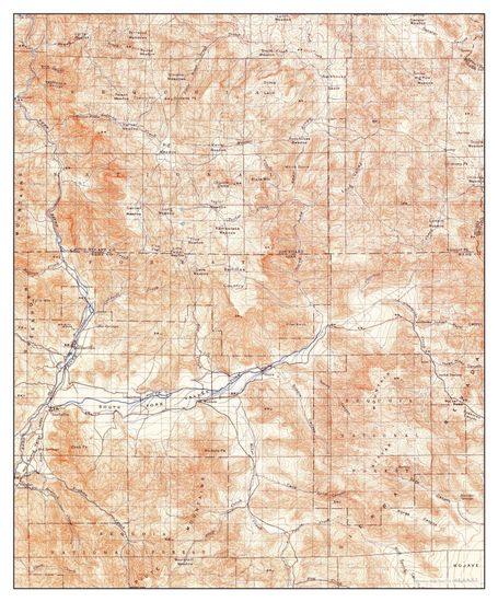 Usa Timeless Maps Kernville California Map Editorial Stock Photo ...