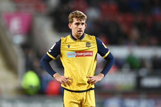 Harry Brockbank Bolton Wanderers Editorial Stock Photo - Stock Image ...