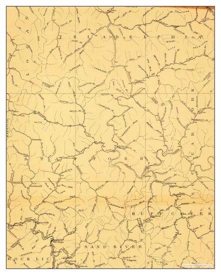 Usa Timeless Maps Gilbert West Virginia Editorial Stock Photo - Stock ...