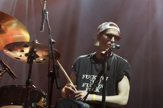 American Drummer Man Band Louis Cole Editorial Stock Photo - Stock ...