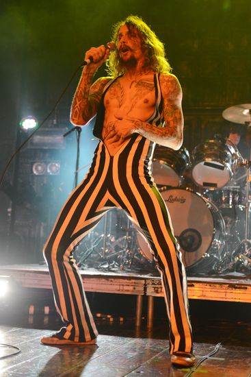 Justin Hawkins Darkness Performs Revolution Live Editorial Stock Photo ...