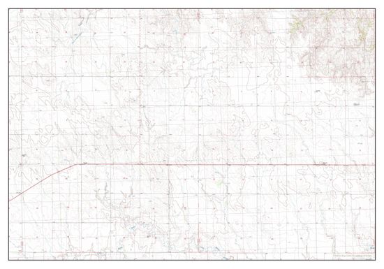 Usa Timeless Maps Swett South Dakota Editorial Stock Photo - Stock ...