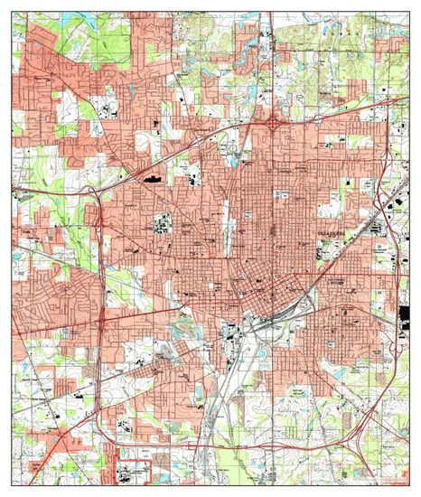 Usa Timeless Maps Texarkana Texas Map Editorial Stock Photo - Stock ...