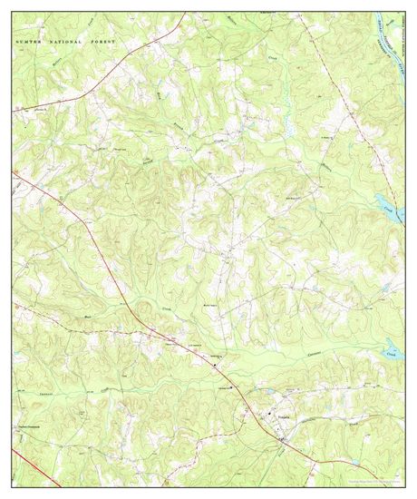 Usa Timeless Maps Pomaria South Carolina Editorial Stock Photo - Stock ...