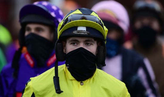Jockey Jonjo Oneill Jr Race 4 Editorial Stock Photo - Stock Image ...