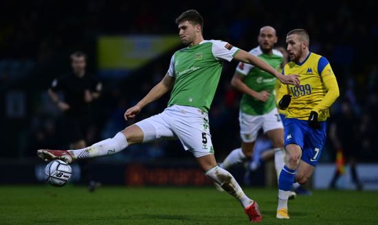 Max Hunt Yeovil Town Blocks Shot Editorial Stock Photo - Stock Image ...