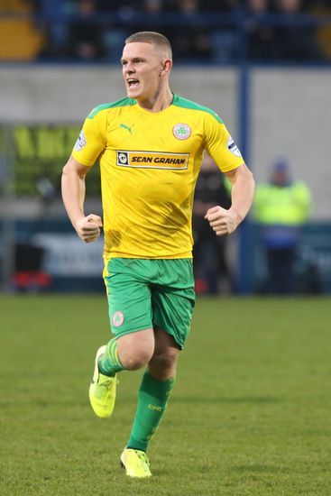 Glenavon Vs Cliftonville Cliftonvilles Levi Ives Editorial Stock Photo ...