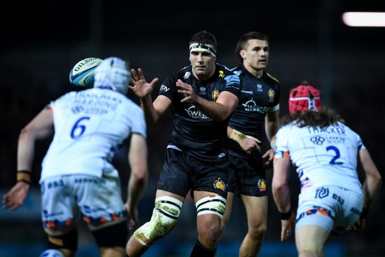 Sam Skinner Exeter Chiefs Catches Pass Editorial Stock Photo - Stock ...
