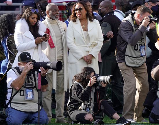 Levar Burton Daughter Mica Burton Wife Editorial Stock Photo - Stock ...