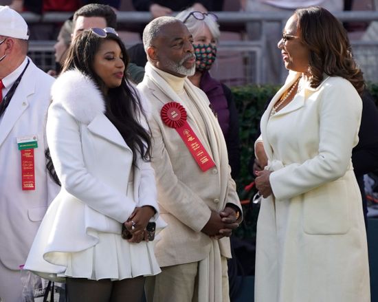 Levar Burton Daughter Mica Burton Wife Editorial Stock Photo - Stock ...