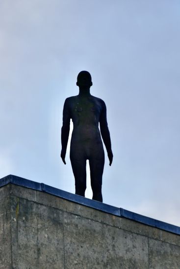 Another Time Ii By Antony Gormley Editorial Stock Photo - Stock Image ...