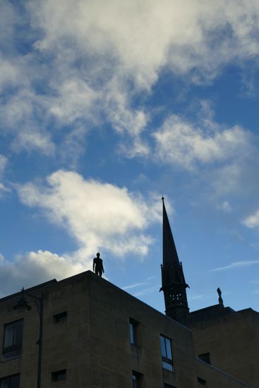 Another Time Ii By Antony Gormley Editorial Stock Photo - Stock Image ...