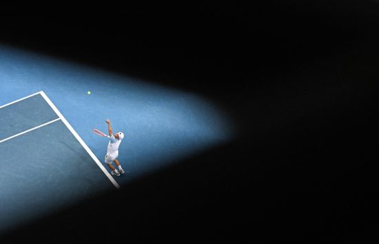Diego Schwartzman Team Argentina Serves During Editorial Stock Photo ...