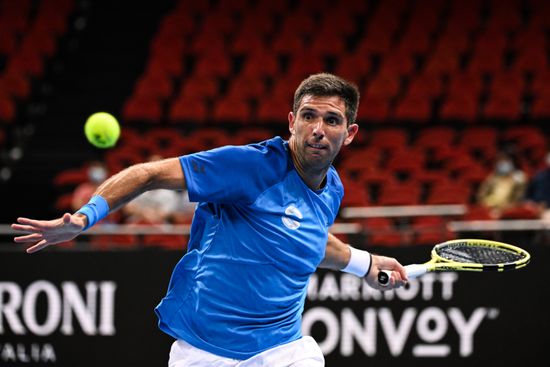 Frederico Delbonis Team Argentina Action During Editorial Stock Photo ...