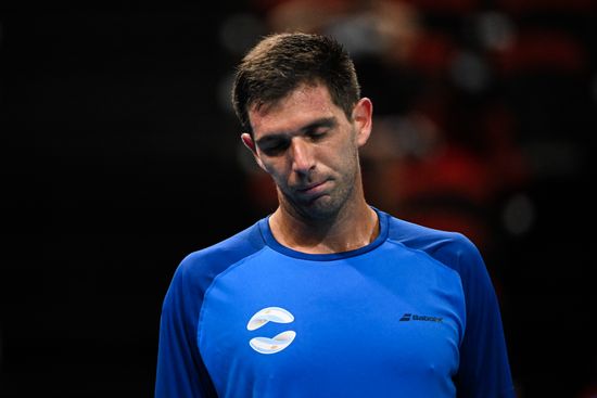 Frederico Delbonis Team Argentina Looks Dejected Editorial Stock Photo ...