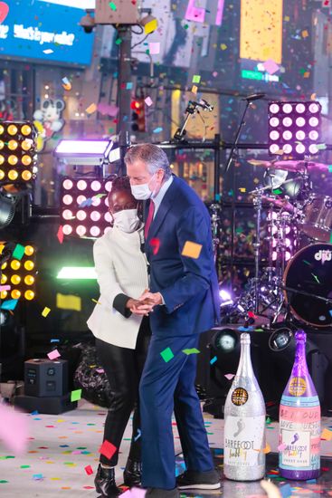 Outgoing Nyc Mayor Bill De Blasio Editorial Stock Photo - Stock Image ...