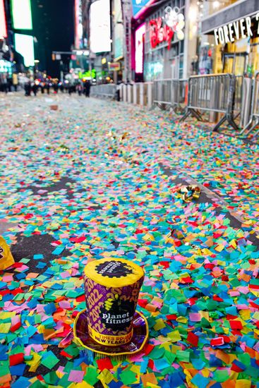 Atmosphere After Celebrating New Years Times Editorial Stock Photo ...