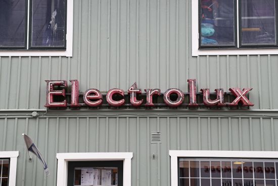 Electrolux Sign On Wall Editorial Stock Photo - Stock Image | Shutterstock