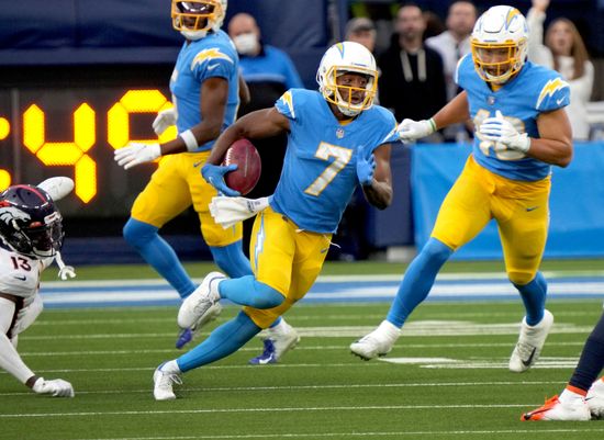 Chargers Andre Roberts 7 Runs Kickoff Editorial Stock Photo - Stock ...