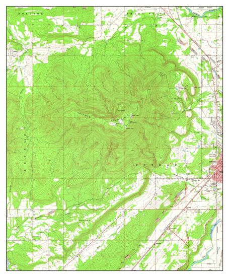 Usa Timeless Maps Poteau West Oklahoma Editorial Stock Photo - Stock ...