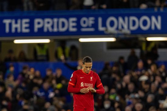 Liverpools Virgil Van Dijk Looks Dejected Editorial Stock Photo - Stock ...