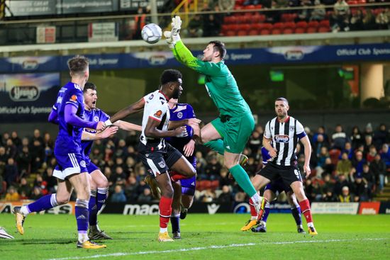Sam Johnson 1 Fc Halifax Town Editorial Stock Photo - Stock Image ...