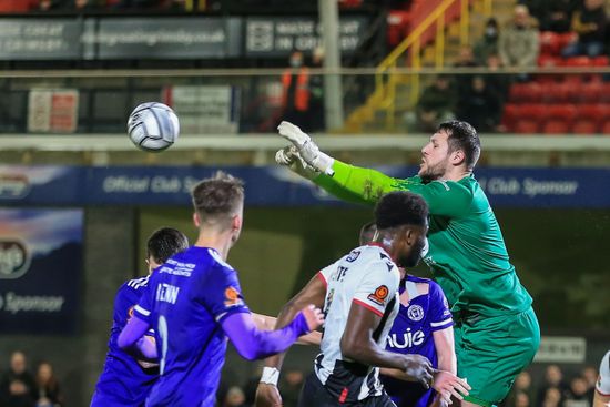 Sam Johnson 1 Fc Halifax Town Editorial Stock Photo - Stock Image ...