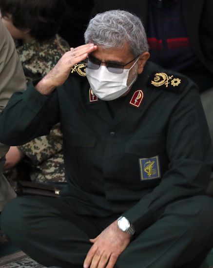 Quds Force Commander Esmail Ghaani Attends Editorial Stock Photo ...