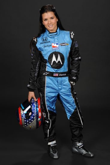 Danica Patrick Poses Portrait During Testing Editorial Stock Photo ...