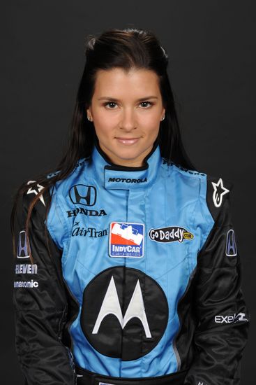 Danica Patrick Poses Portrait During Testing Foto de stock de contenido ...