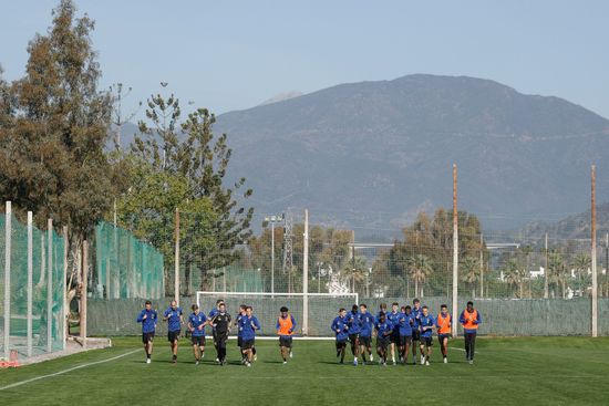 Clubs Players Pictured During Training Session Editorial Stock Photo ...