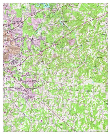 Usa Timeless Maps High Point East Editorial Stock Photo - Stock Image ...