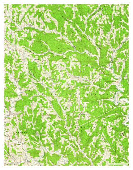 Usa Timeless Maps Graysville Ohio Map Editorial Stock Photo - Stock ...