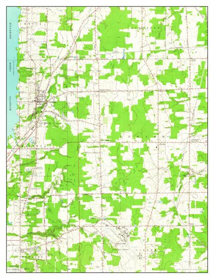 Usa Timeless Maps Cortland Ohio Map Editorial Stock Photo - Stock Image ...