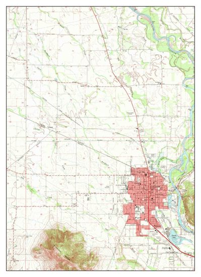 Usa Timeless Maps Lebanon Oregon Map Editorial Stock Photo - Stock ...