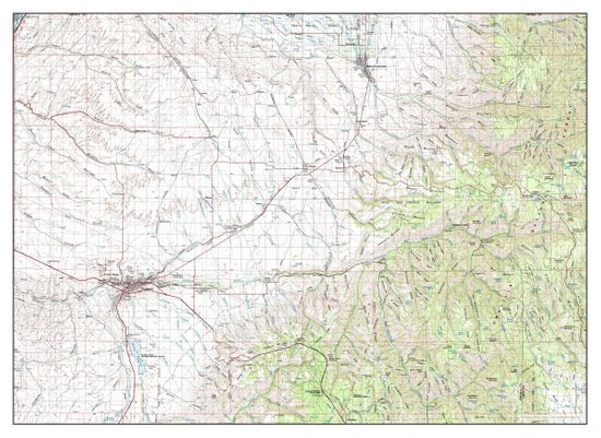 Usa Timeless Maps Pendleton Oregon Map Editorial Stock Photo - Stock ...