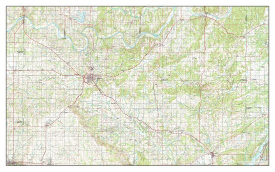 Usa Timeless Maps Ada Oklahoma Map Editorial Stock Photo - Stock Image ...