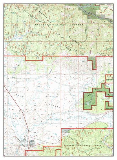Usa Timeless Maps Seneca Oregon Map Editorial Stock Photo - Stock Image ...