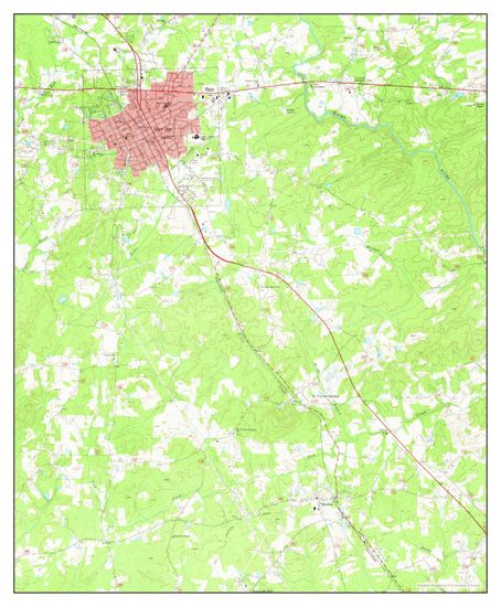 Usa Timeless Maps Siler City North Editorial Stock Photo - Stock Image ...