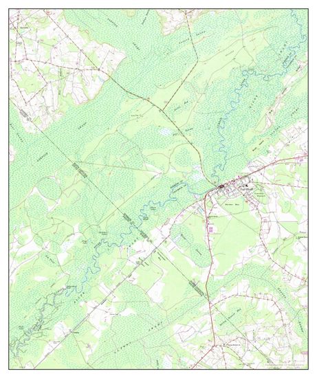 Usa Timeless Maps Fair Bluff North Editorial Stock Photo - Stock Image ...