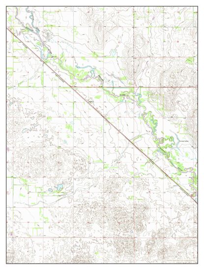 Usa Timeless Maps Ewing Sw Nebraska Editorial Stock Photo - Stock Image ...