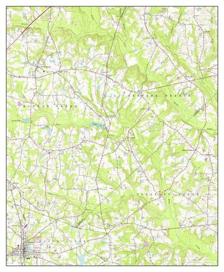 Usa Timeless Maps Angier North Carolina Editorial Stock Photo - Stock ...