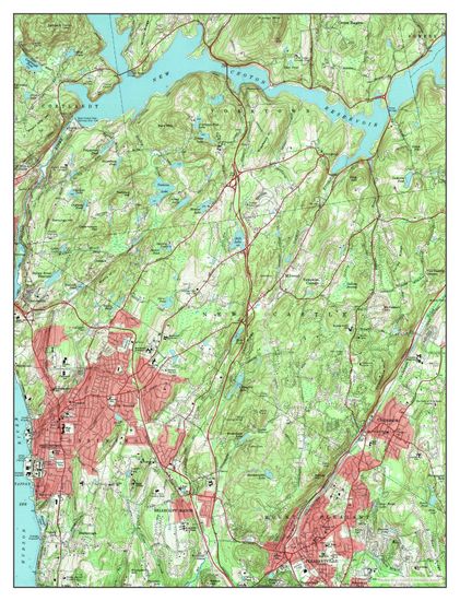 Usa Timeless Maps Ossining New York Editorial Stock Photo - Stock Image ...