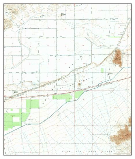Usa Timeless Maps Wellton Mesa Arizona Editorial Stock Photo - Stock ...