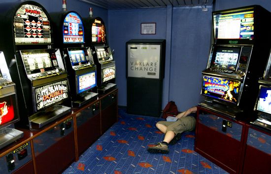 Gambling Addiction Gambling Addiction On Boat Editorial Stock Photo ...